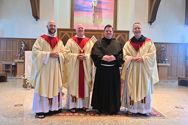 Brother Matthew Aubin Professes Solemn Vows